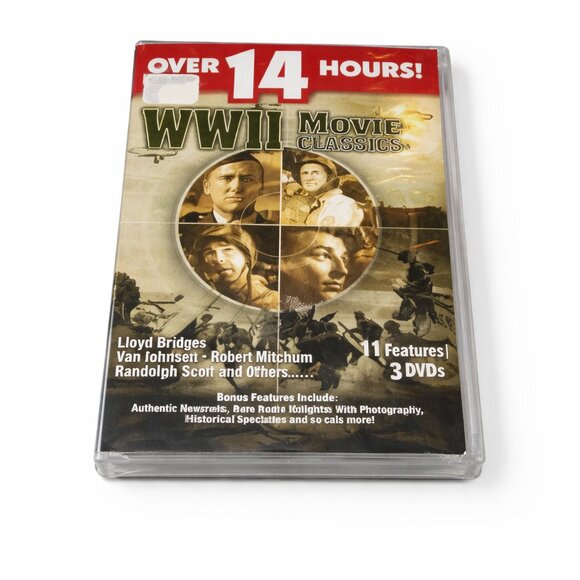 Media | Wwii Movie Classics 11 Features 3 Dvd Setover 14 Hourssealed ...